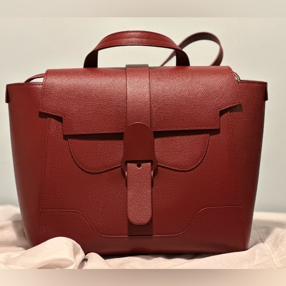 Senreve | Bags | Senreve Midi Maestra Merlot Leather 4way Convertible Handbag Nwt Dustbag 845 ...